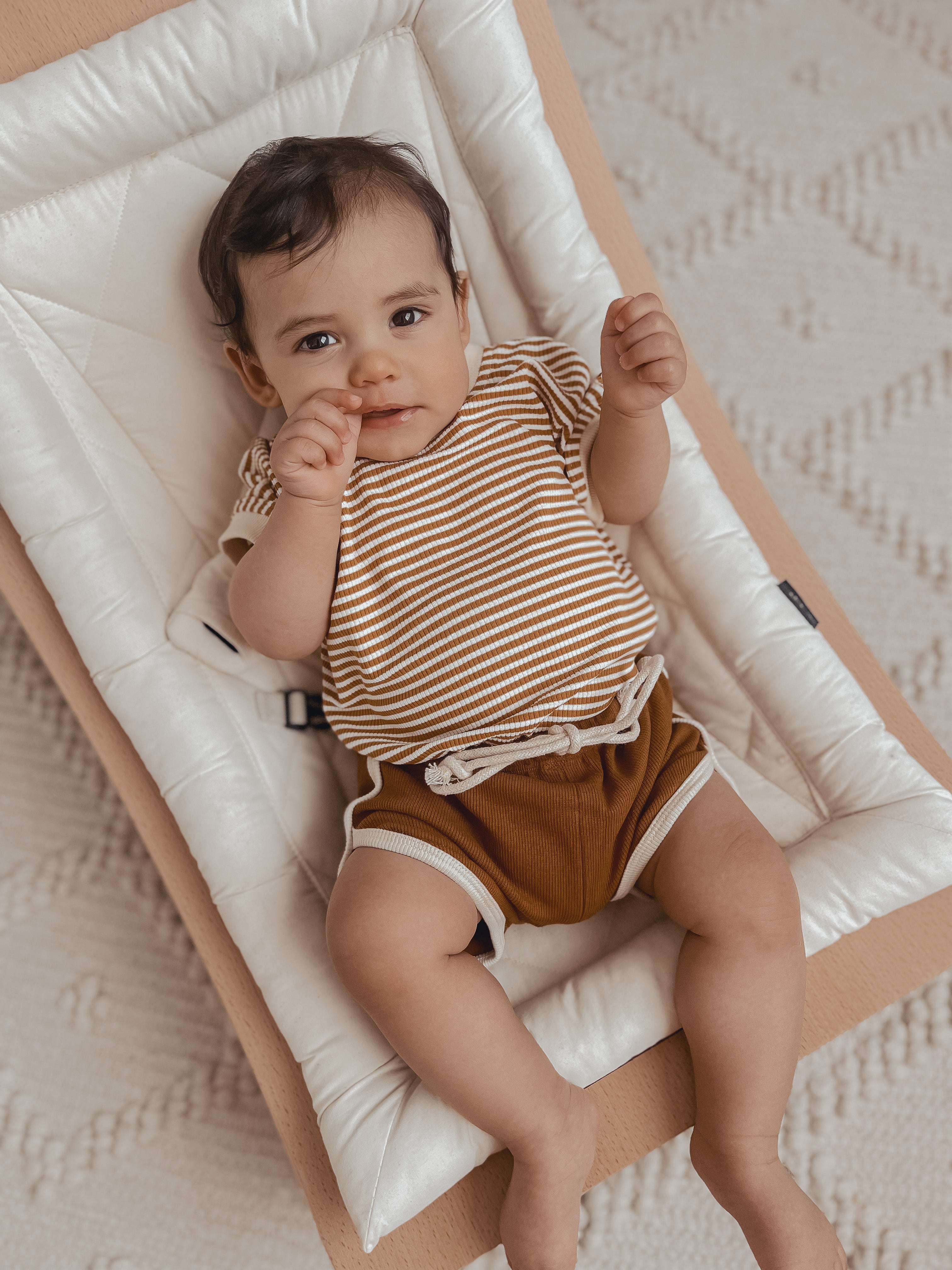 Unisex Kids Shorts - Chocolate – Little Cheeks